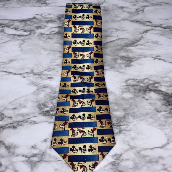 Disney | Accessories | Mickey Mouse And Goofy Tie | Poshmark